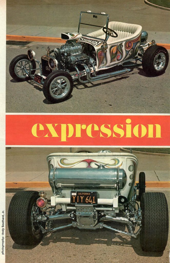 Photo: Miles Foster's Expression, featured in Hot Rod December 1969 (1 ...