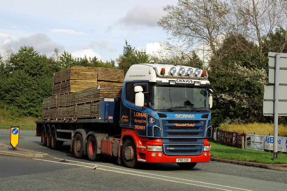 Photo: P90 COD Scania R 480 Highline 6x2 unit Fleet Nr 17 | Ian Craig ...