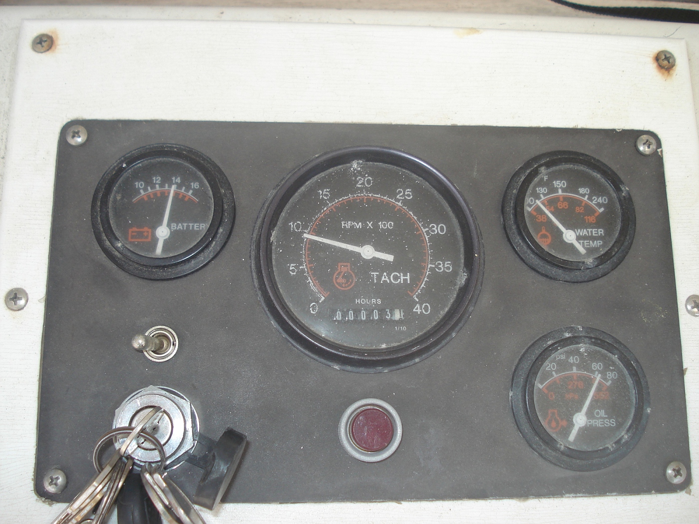 Photo: Dashboard with Engine Running | Esperance Launch album ...