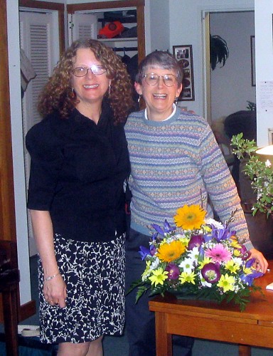 Photo: Alice and Dean with the beautiful flowers that the MacNaughton's ...
